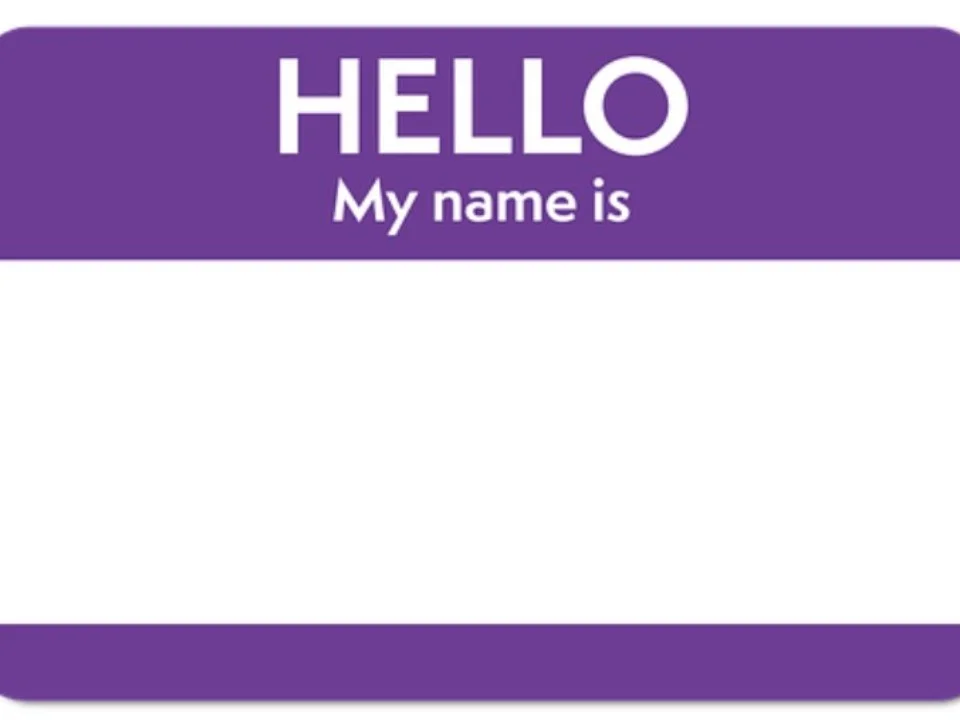 Hello My Name Is Purple