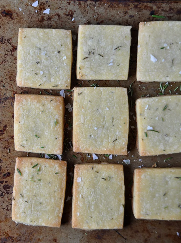 Rosemary Olive Oil Shortbread Cookies — Amanda Frederickson