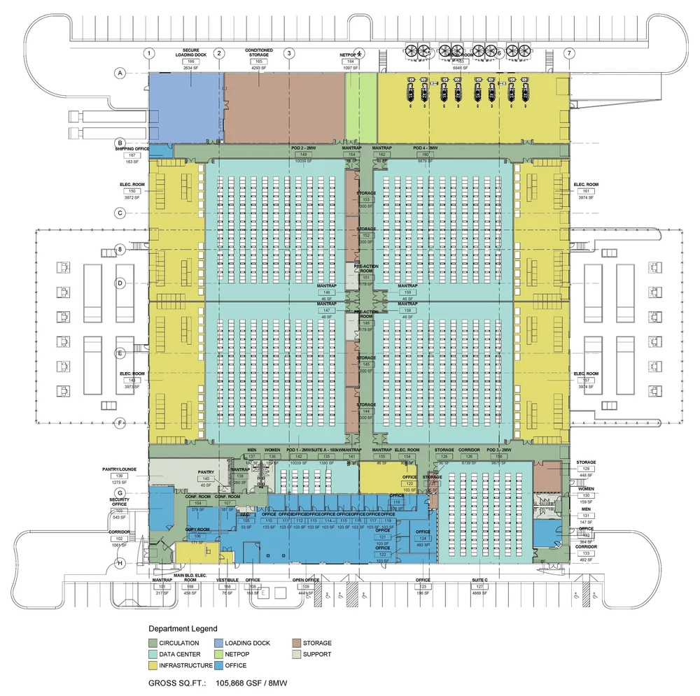 Drawing With Data Warehouse Data Center