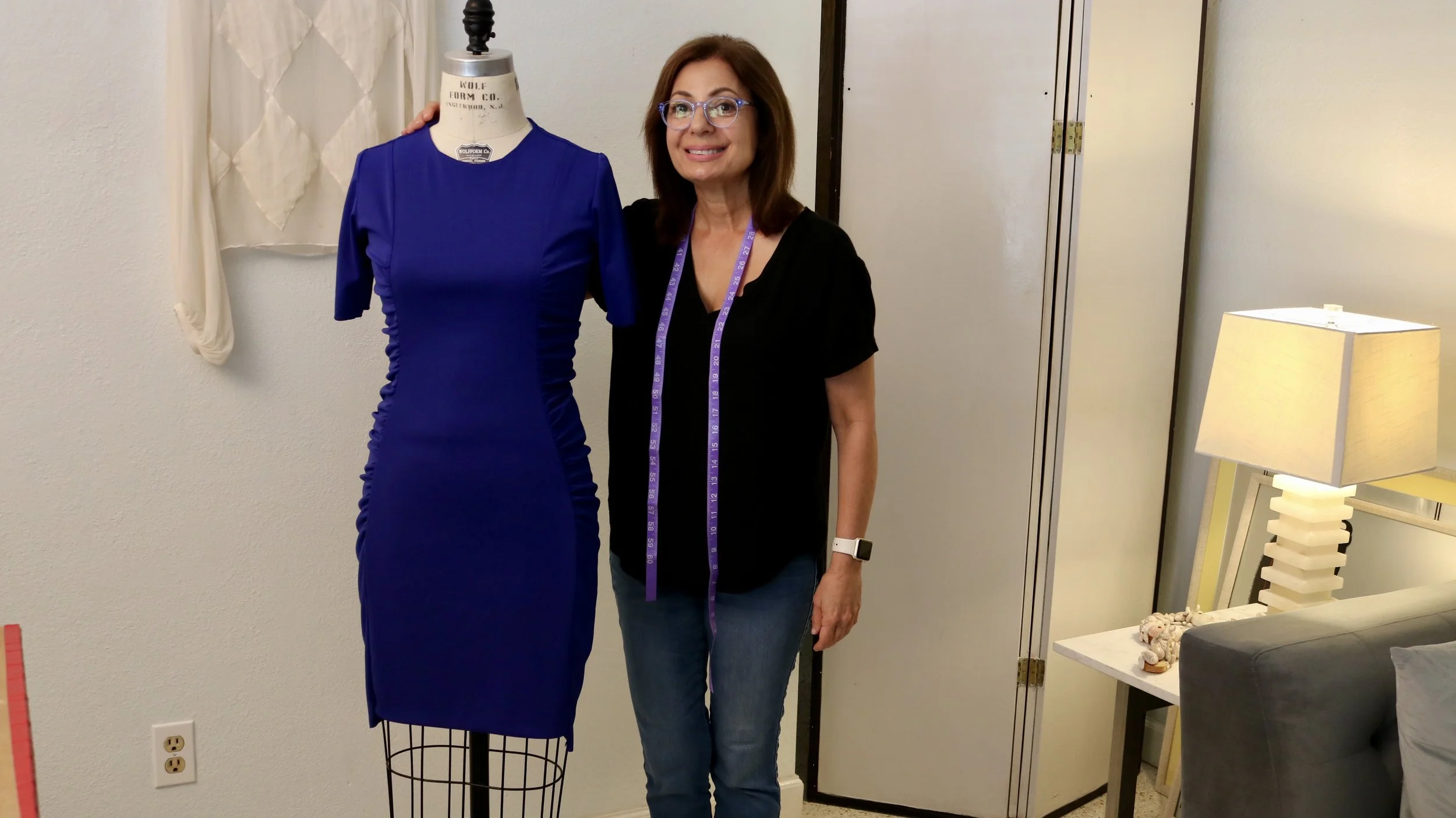 Ruched Dress Pattern — SUSAN ELIAS COUTURE