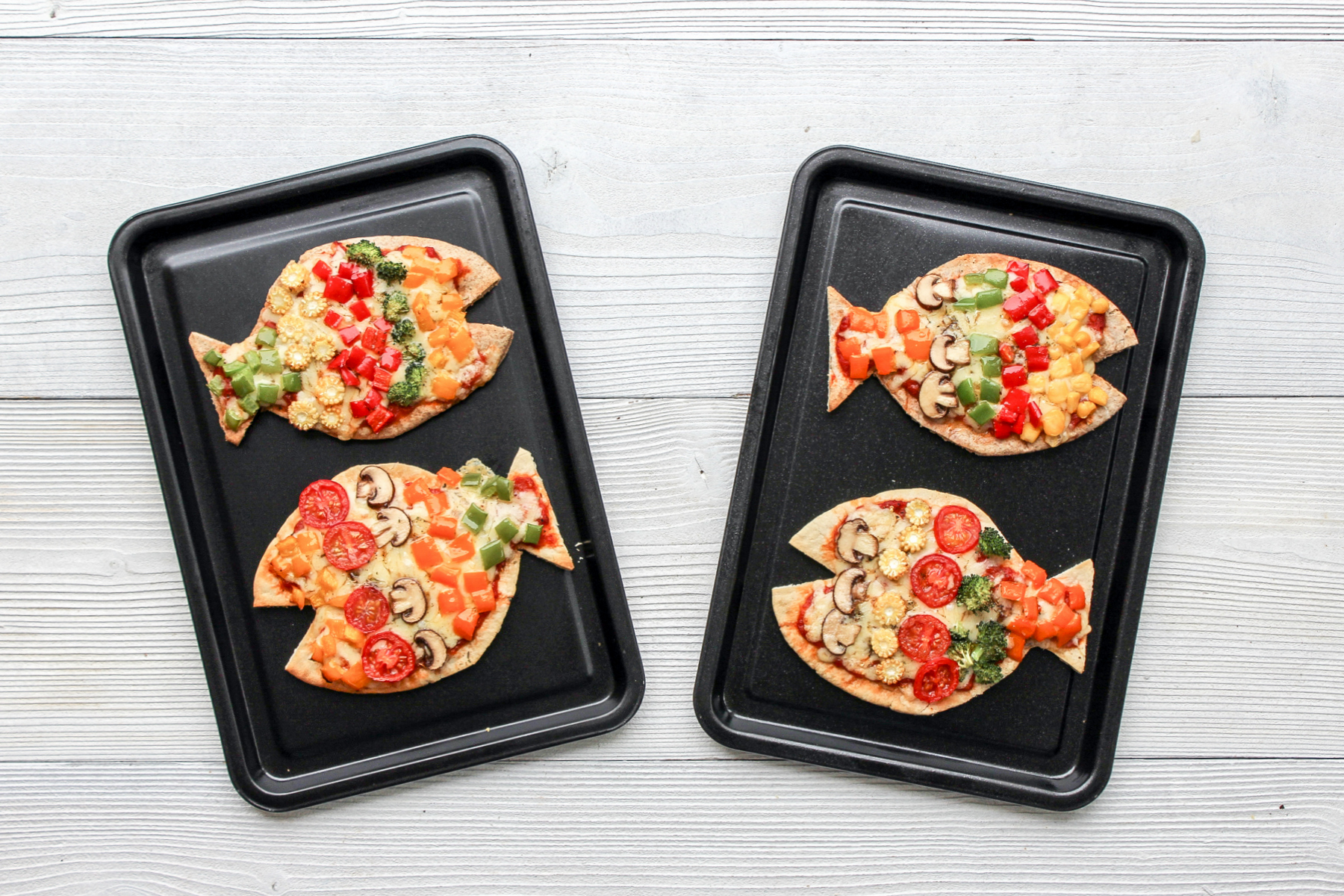 Storytime Chefs : Rainbow Fish Pizzas — The Organic Cookery School