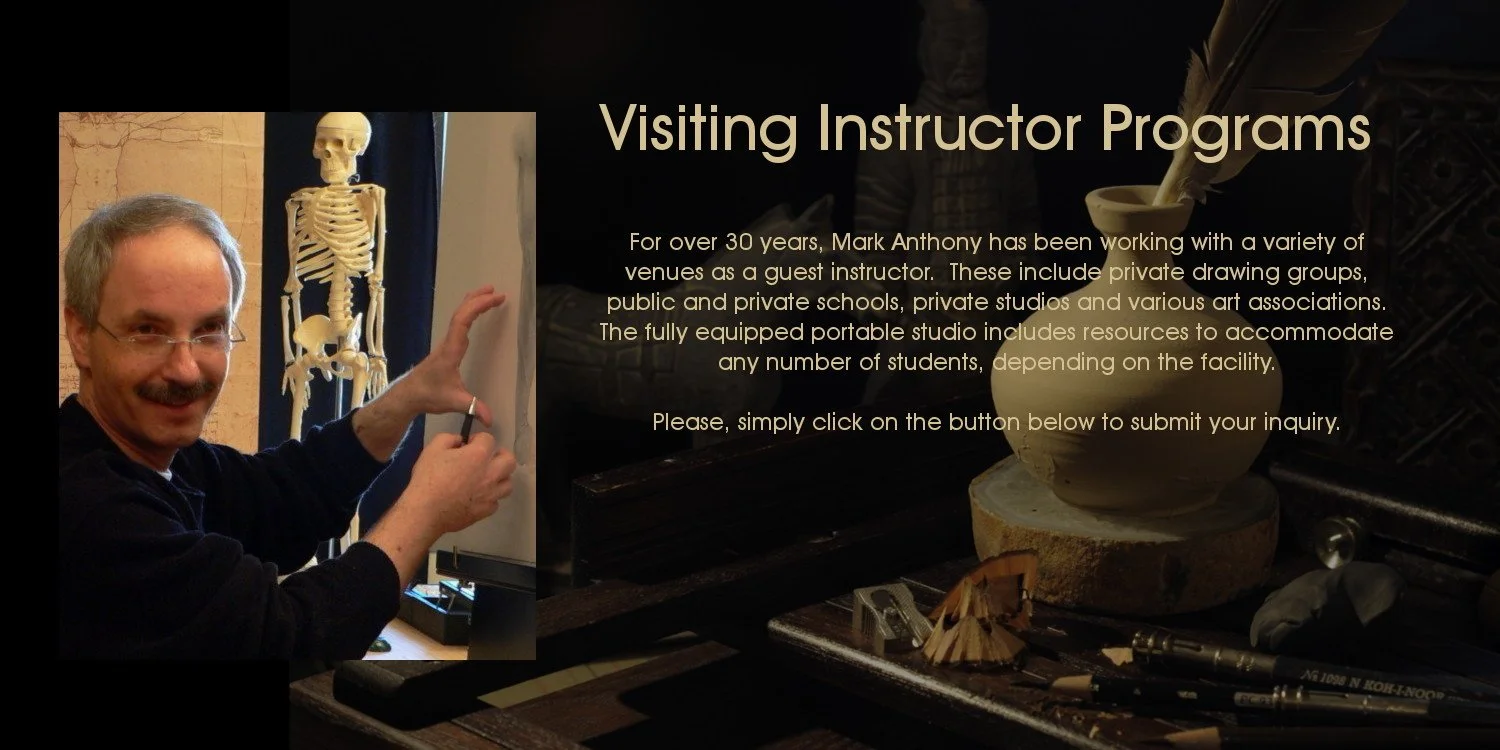 Mark Anthony Studio In-Person Traditional Classical Drawing Workshops ...