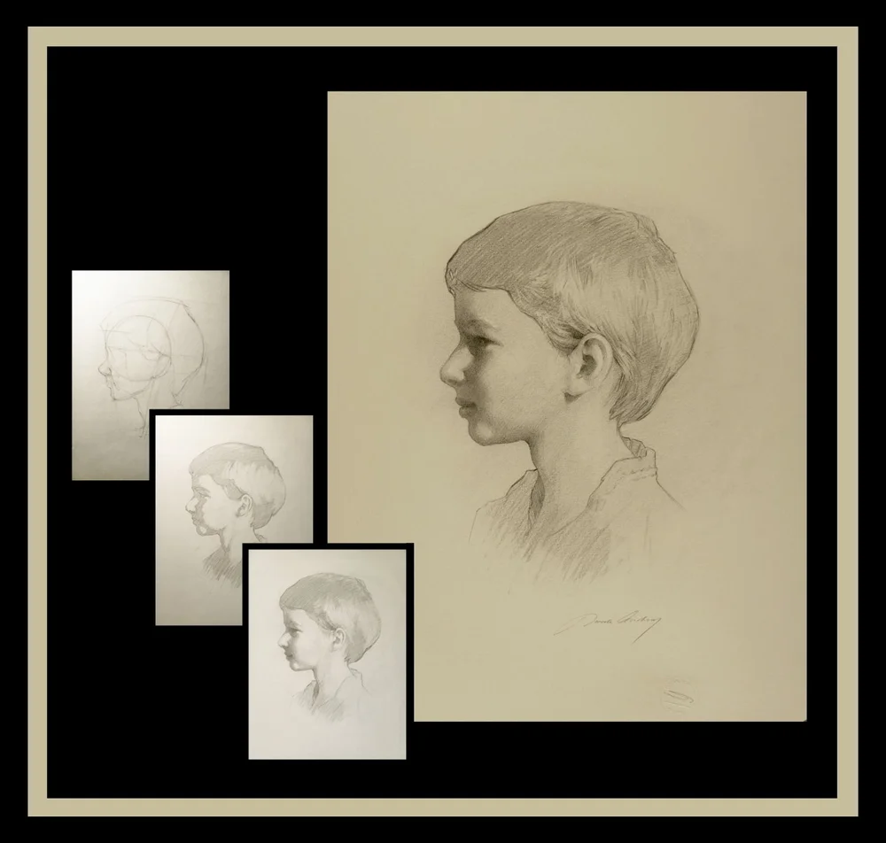 Mark Anthony Studio Traditional Classical Portrait Drawing Classes ...