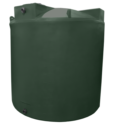 2500 Gallons Bushman Water Storage Tank — Rainwater Collection Concepts