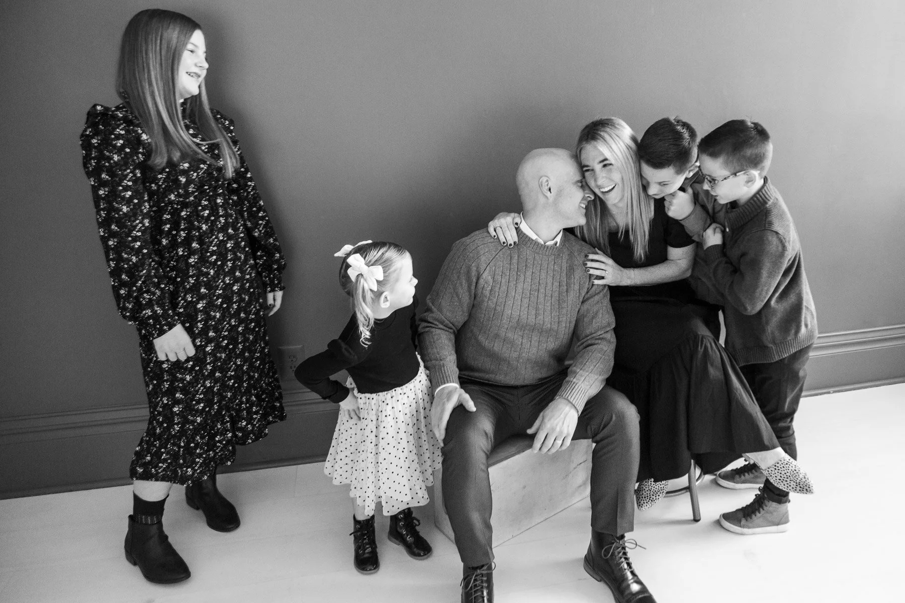 Family Portrait Photography Studio
