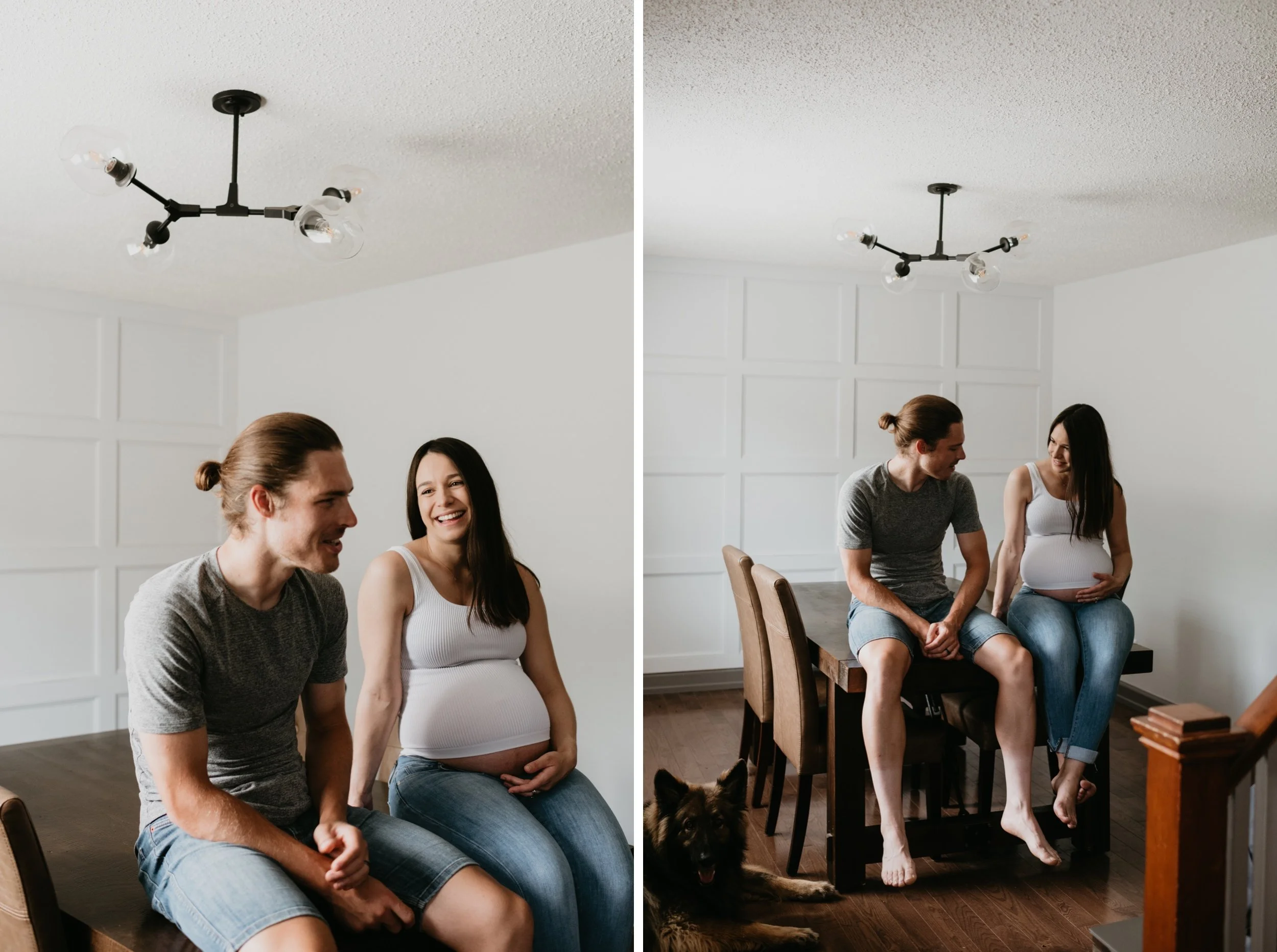 Fun Home Maternity Session | Scarlet O'Neill Photography