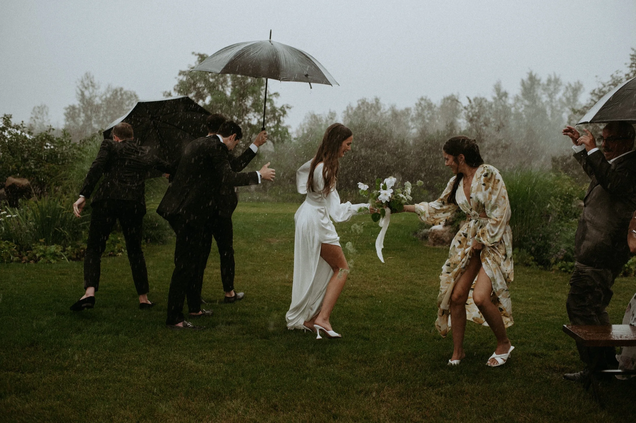 Rain On Your Wedding Day | Scarlet O'Neill Photography