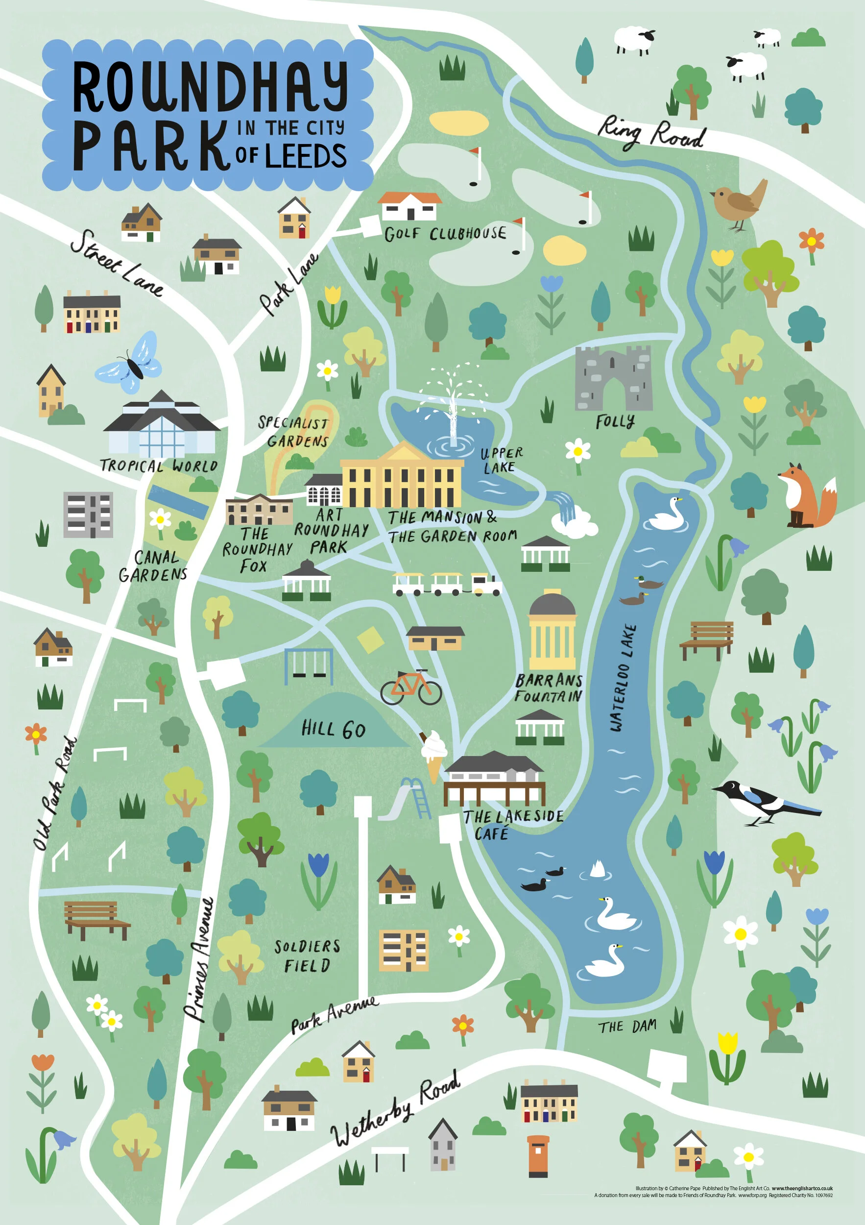 Friends of Roundhay Park — The ENGLISH ART Co.