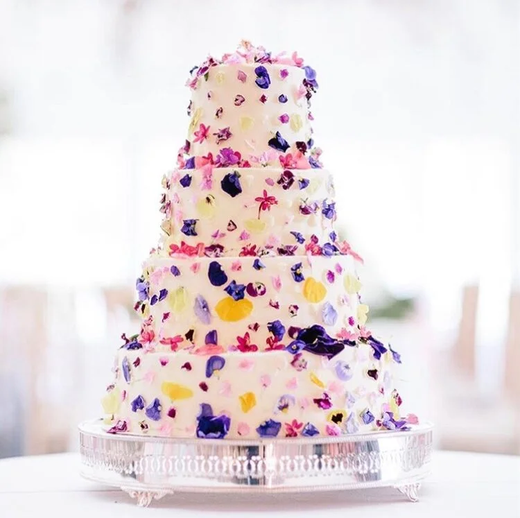 Confetti Wedding Cake