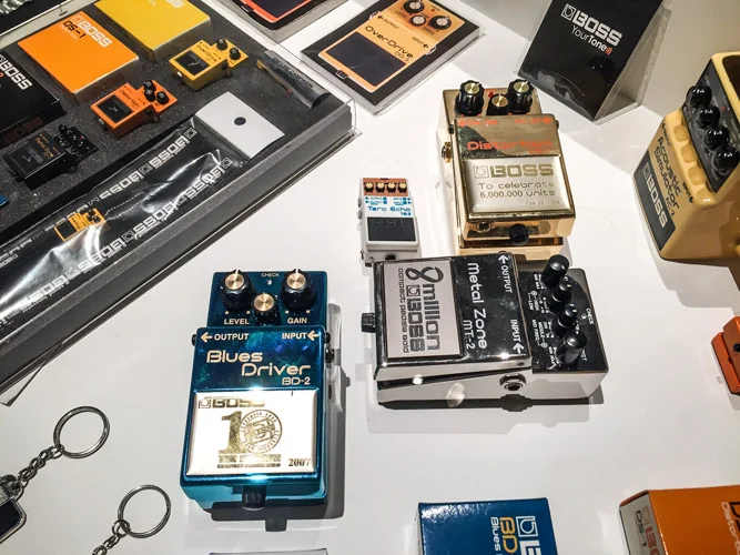 40 Years of Boss Pedals — Burntaxe