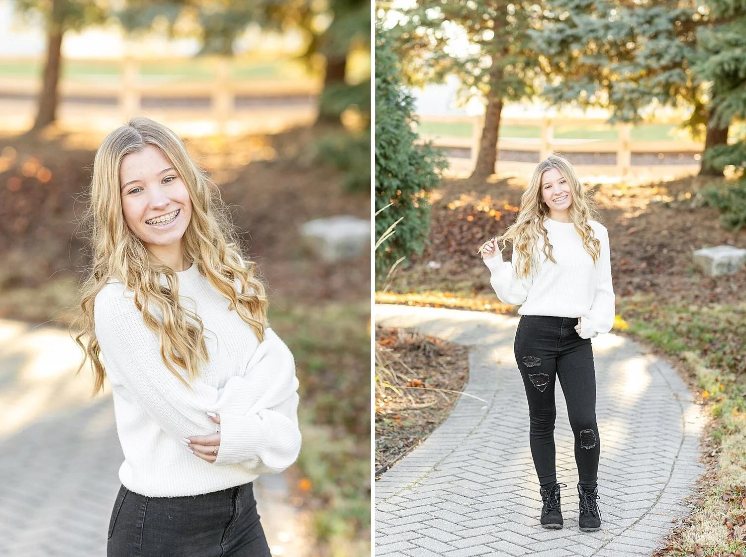 Livi's Sweet 16th Birthday Surprise Car Portrait Session in Beecher ...