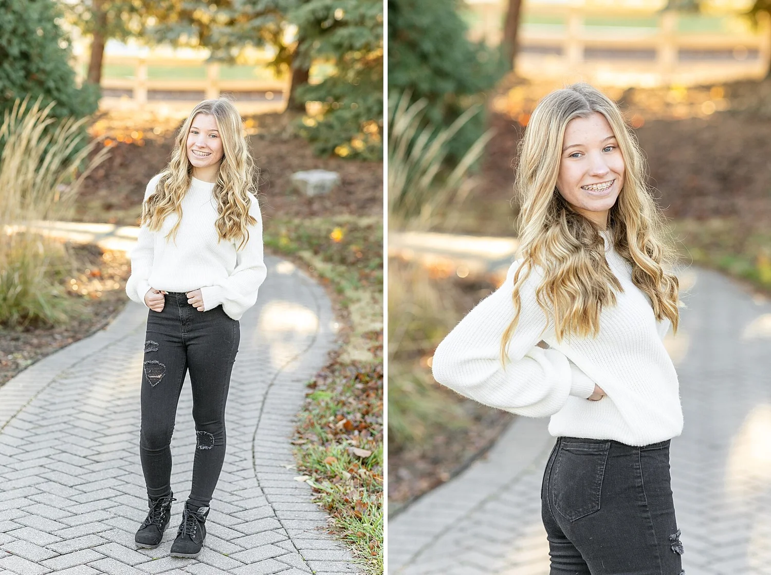 Livi's Sweet 16th Birthday Surprise Car Portrait Session in Beecher ...