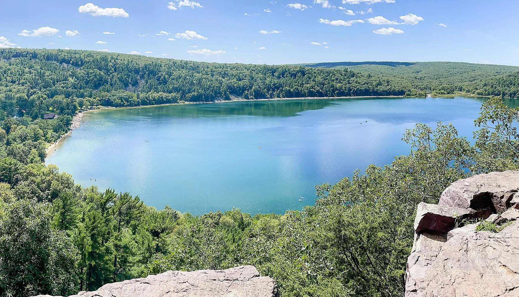 Devil's Lake State Park in Baraboo, Wisconsin | Our Day Trip Exploring ...