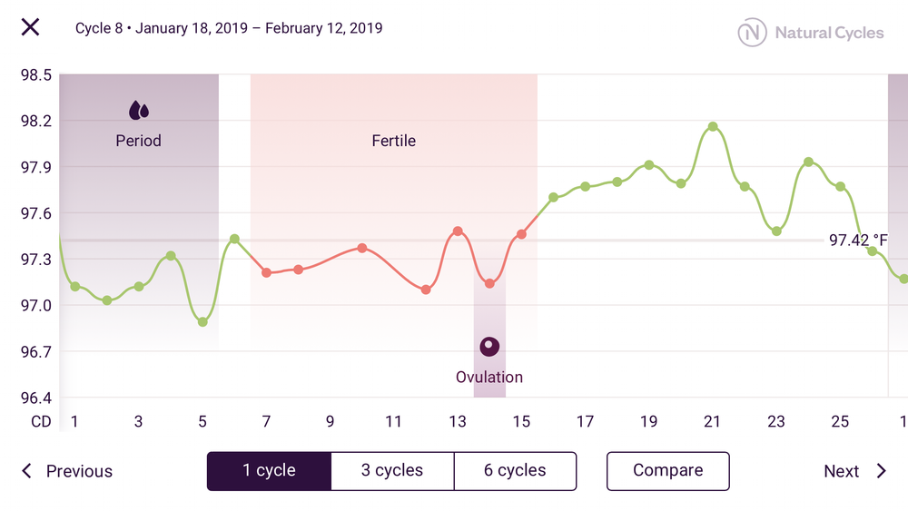 My Experience Using the Natural Cycles App While Traveling — She is Not ...