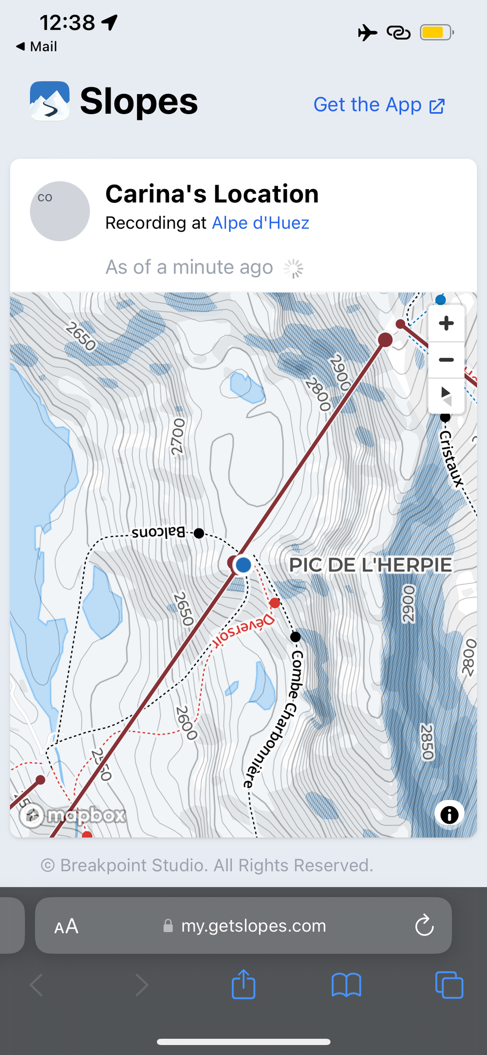 My Favorite Ski Safety Features on the Slopes App — She is Not Lost