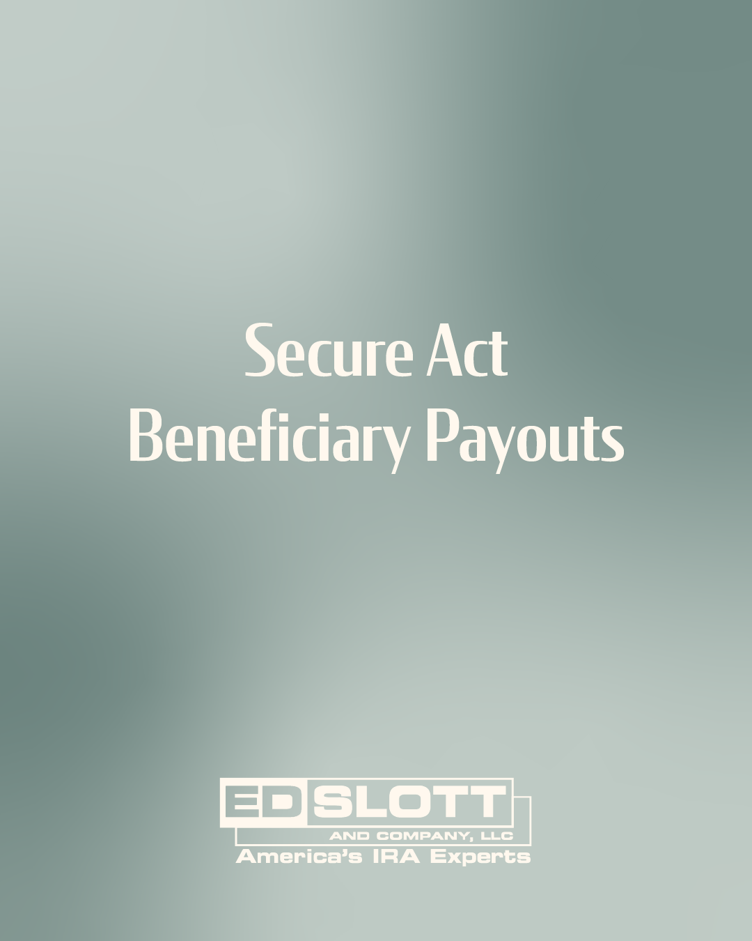 Ed Slott IRA Resources — Wealth Management Strategies, Inc.®