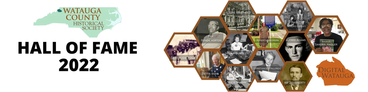 Hall of Fame — Watauga County Historical Society