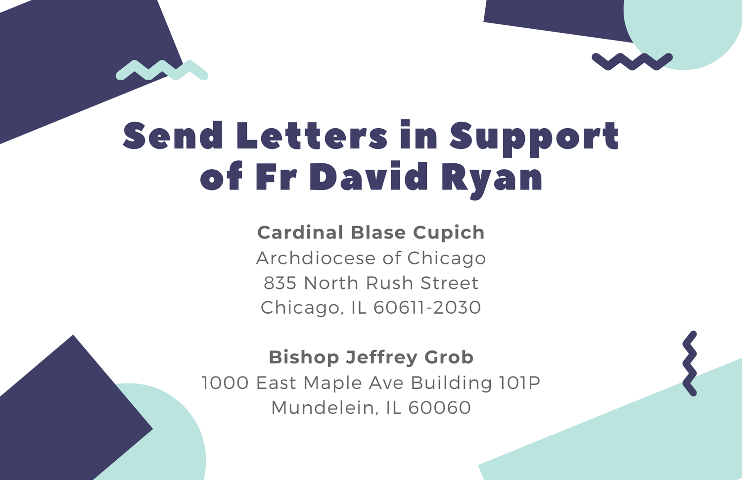 Send Letters in Support of Fr David Ryan — St. Francis de Sales ...