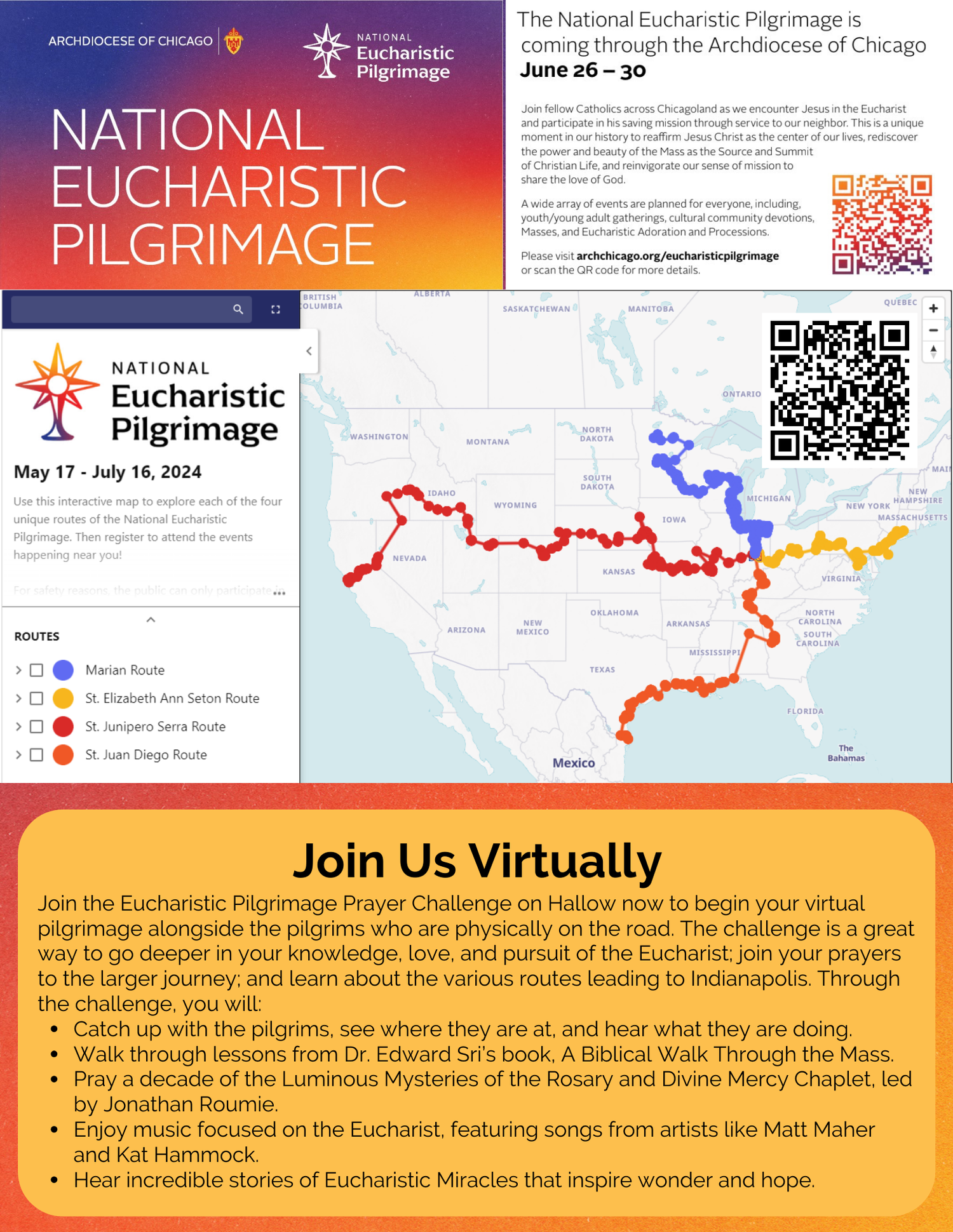 National Eucharistic Pilgrimage — St. Francis de Sales Catholic Parish