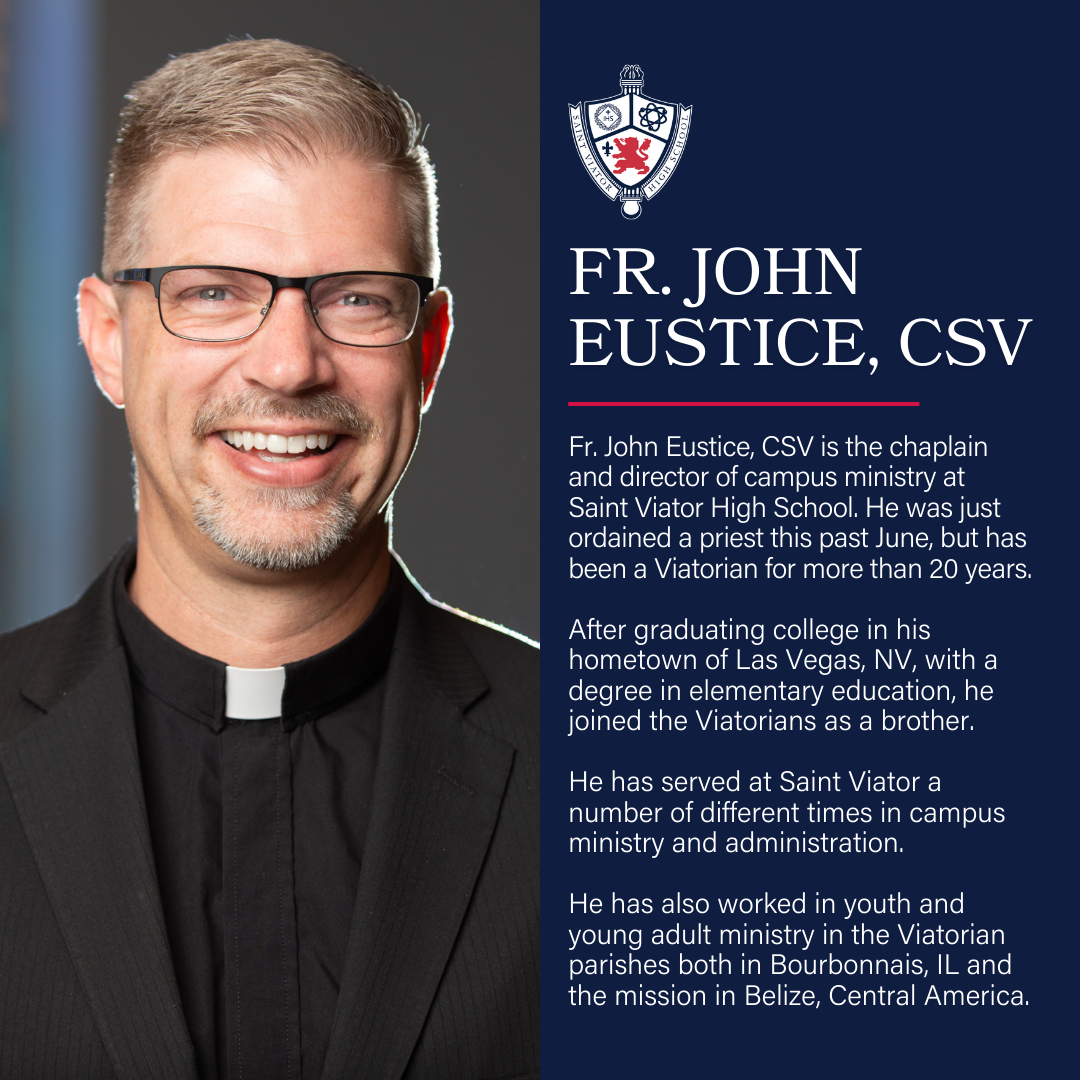 Fr John Eustice, CSV Coming to Celebrate Mass! — St. Francis de Sales ...