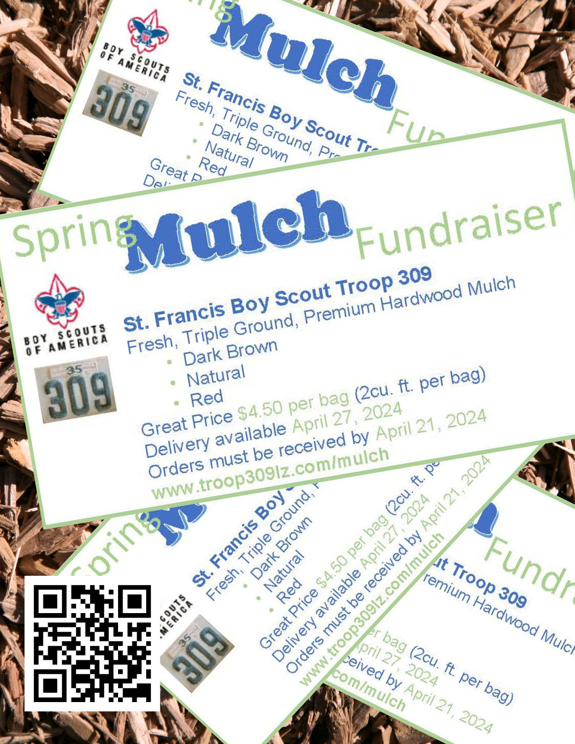 Spring Mulch! — St. Francis de Sales Catholic Parish
