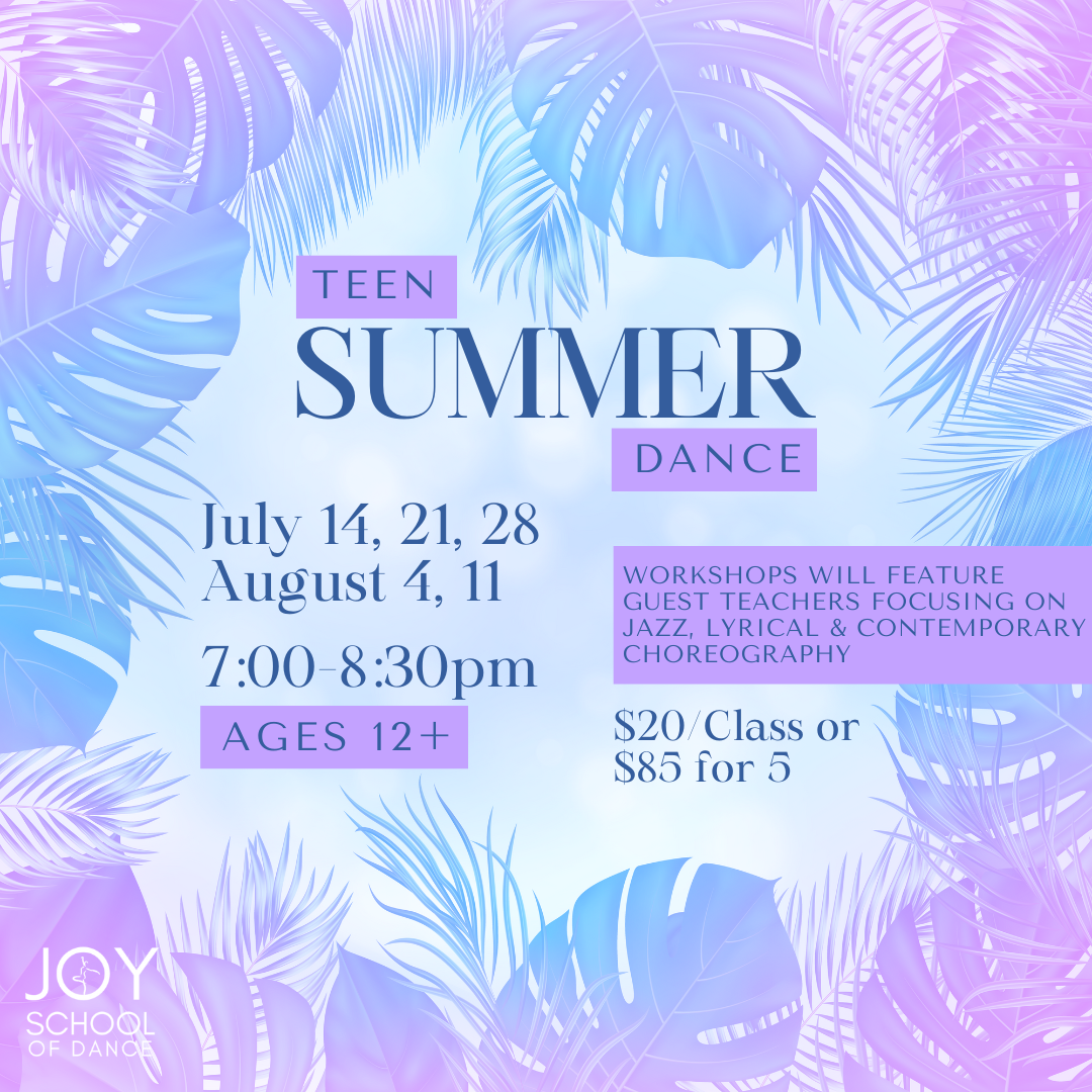 Summer Season — Joy School of Dance