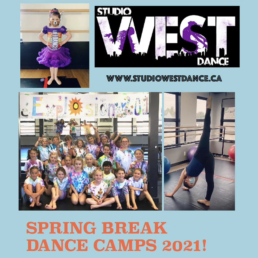 Spring Break Dance Camps for 2021 — Studio West Dance