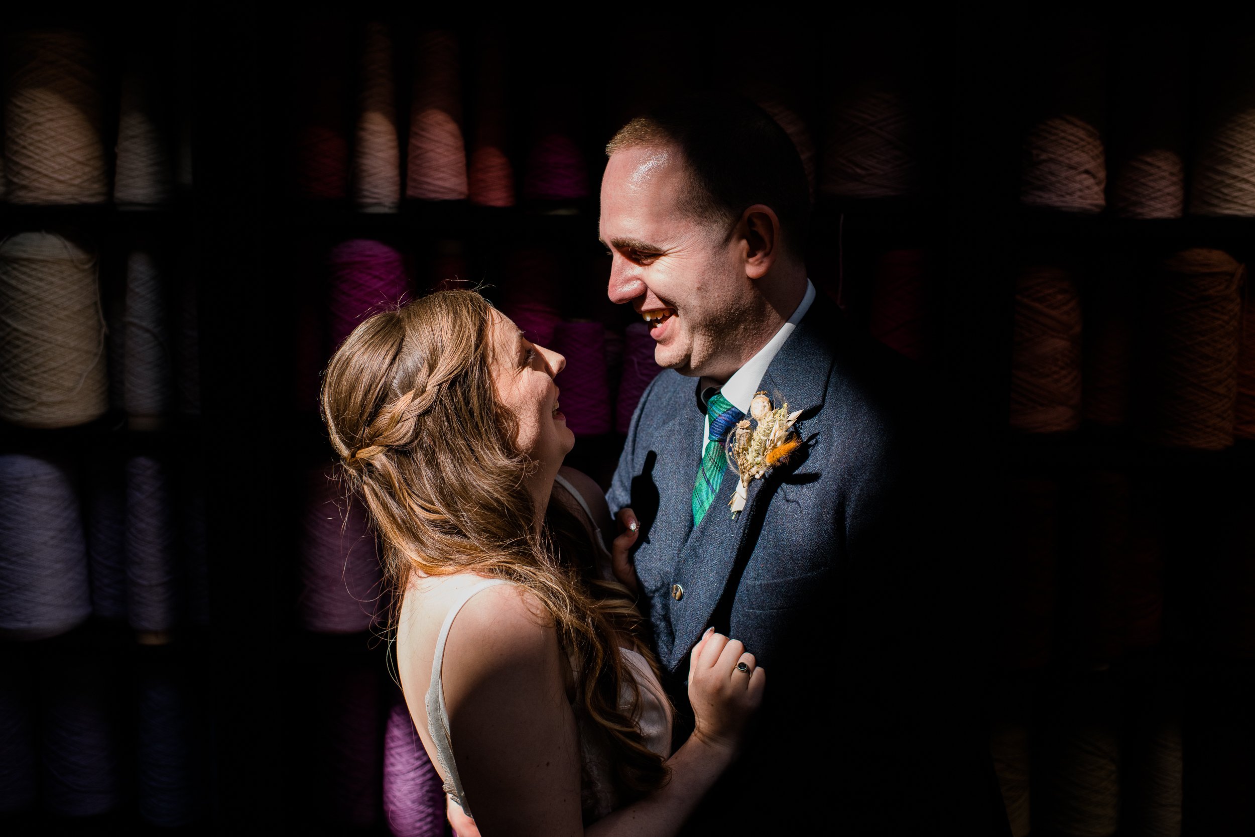 Weaving Love - A wedding at a world renowned tapestry studio... Dovecot ...
