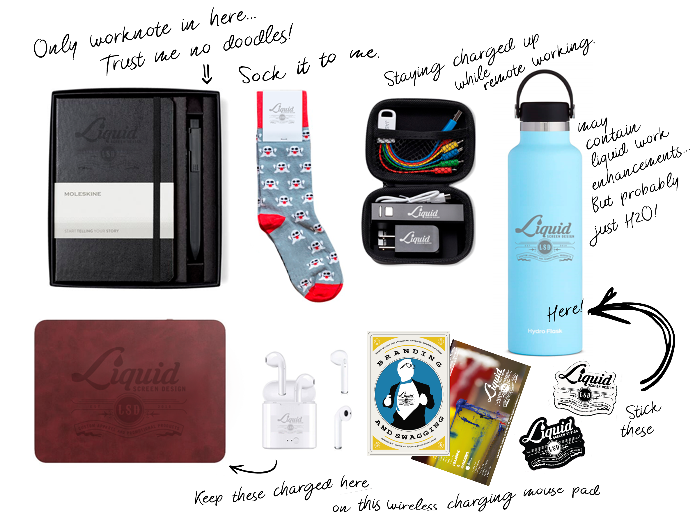 Custom Swag Box | Custom Promotion — Liquid Screen Design