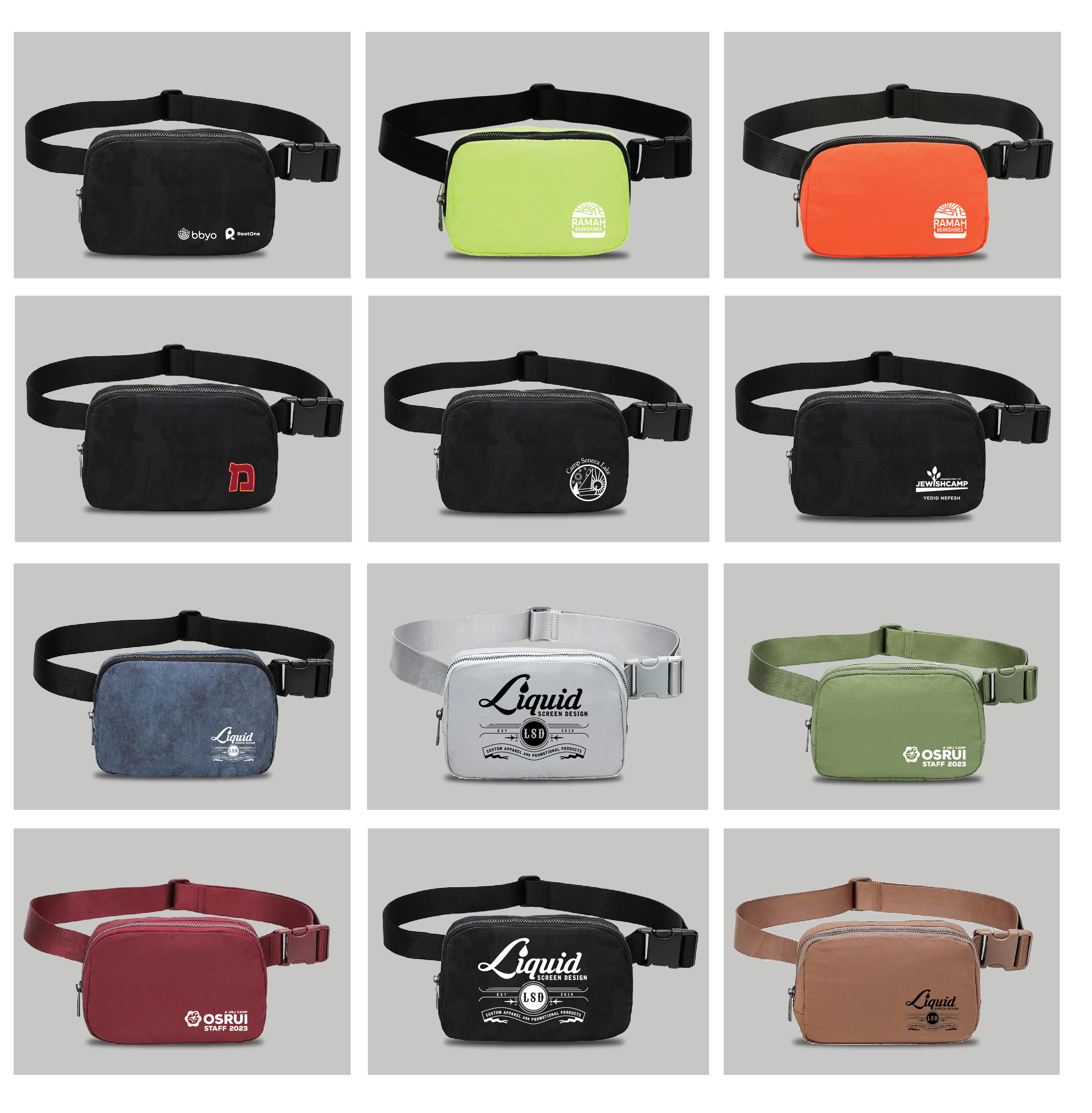 Custom Bags — Liquid Screen Design