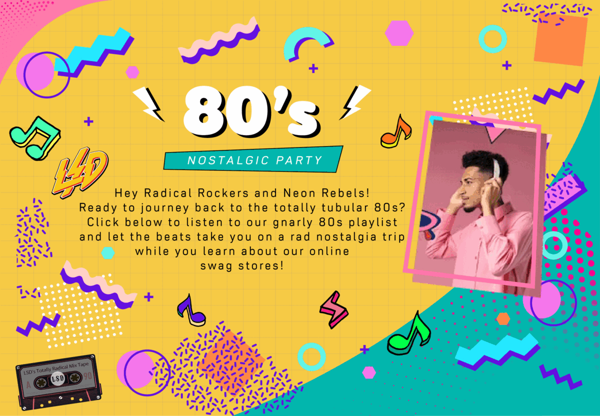 80's Spotify Page — Liquid Screen Design