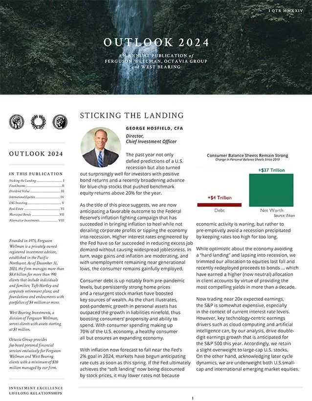 2024 Outlook Publication: Sticking the Landing — Ferguson Wellman
