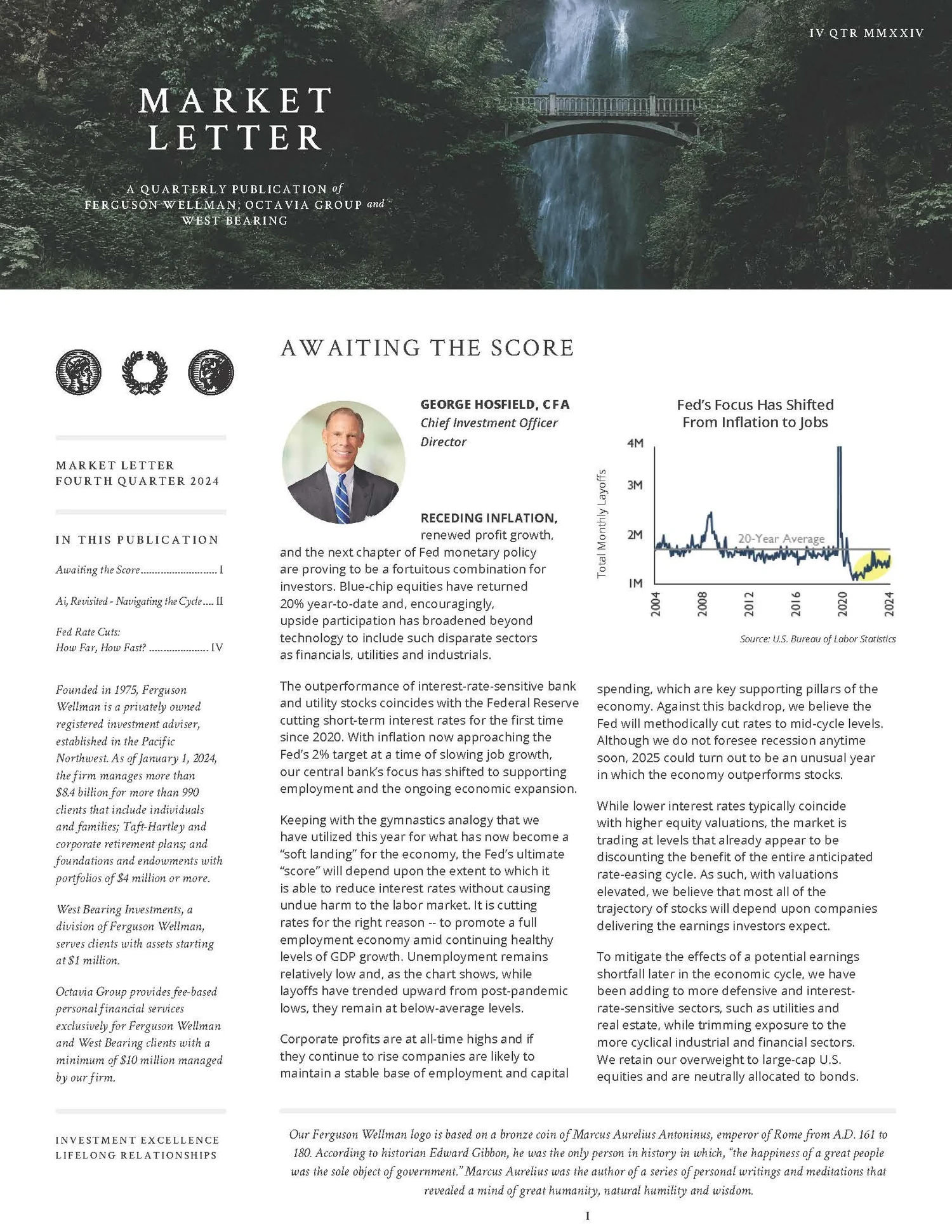 Market Letter Fourth Quarter 2024 — Ferguson Wellman