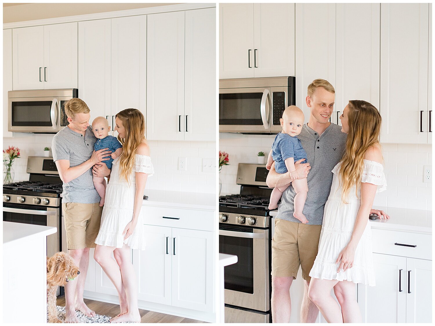 The Dierker Family In Home Session — Renee Kristine Photography