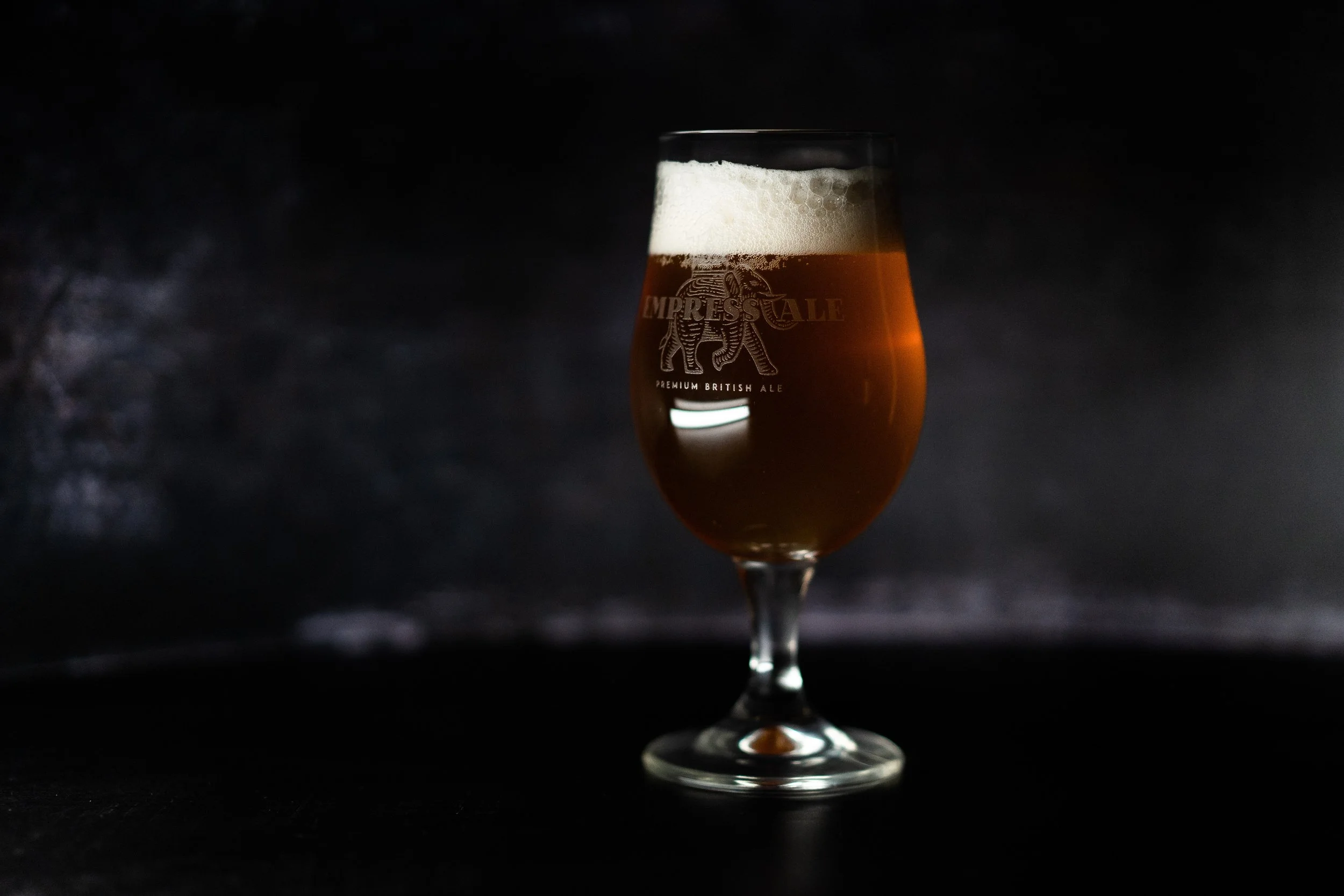 Empress Ale Branded Tulip Glasses x6 — Empress Ale