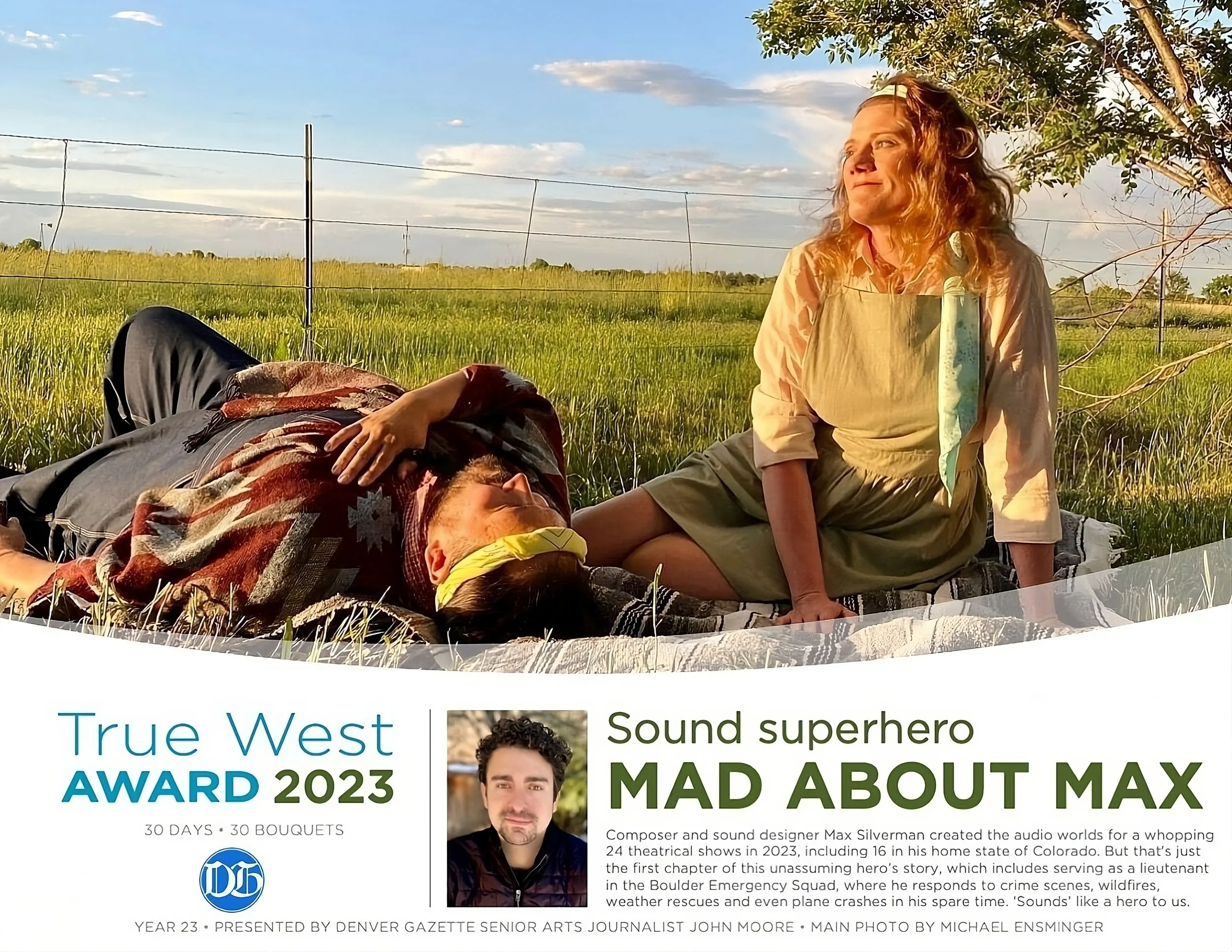 2023 True West Award — Max Silverman