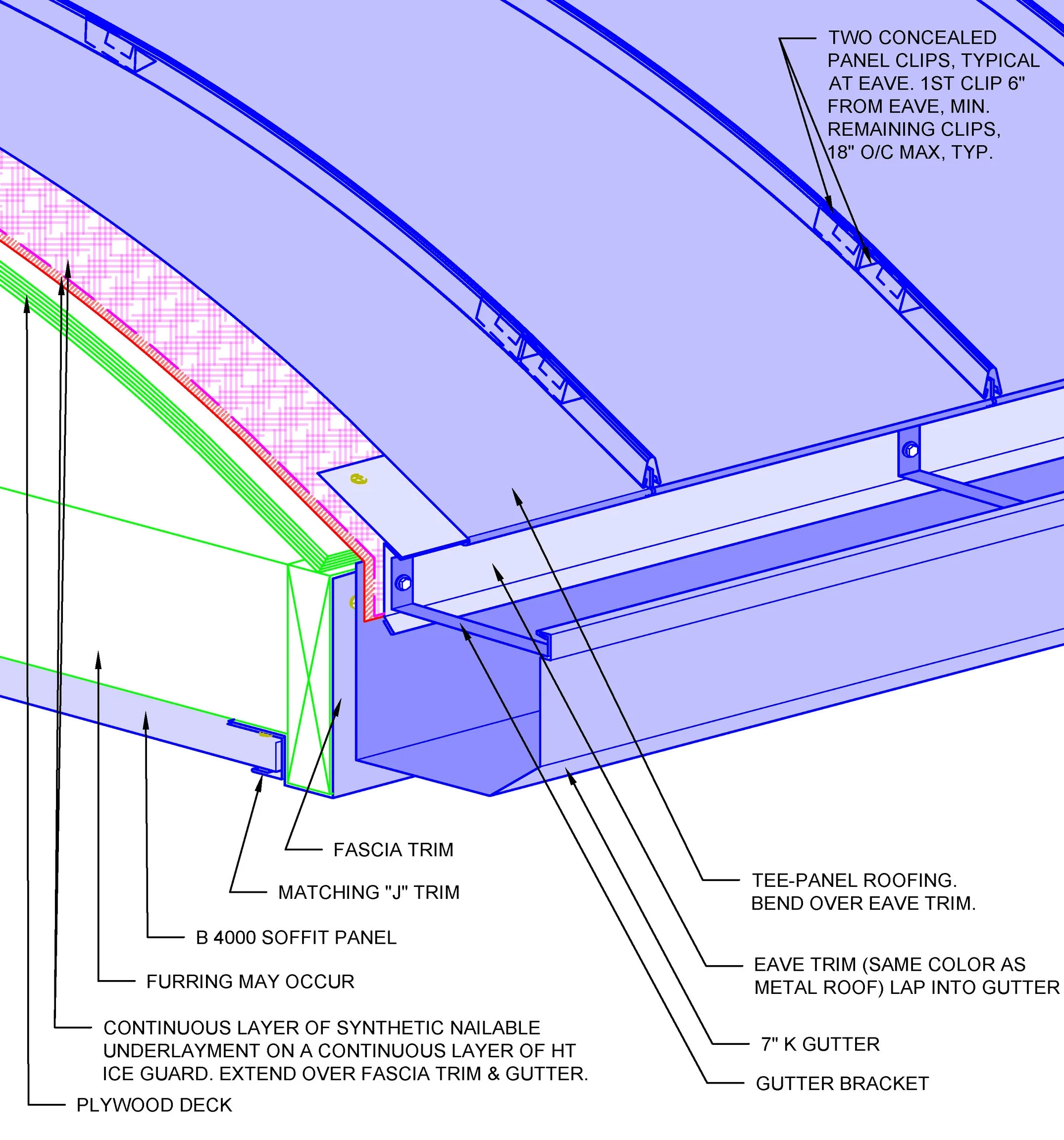 T-PANEL ROOF SYSTEM — Dalton Building Enclosures