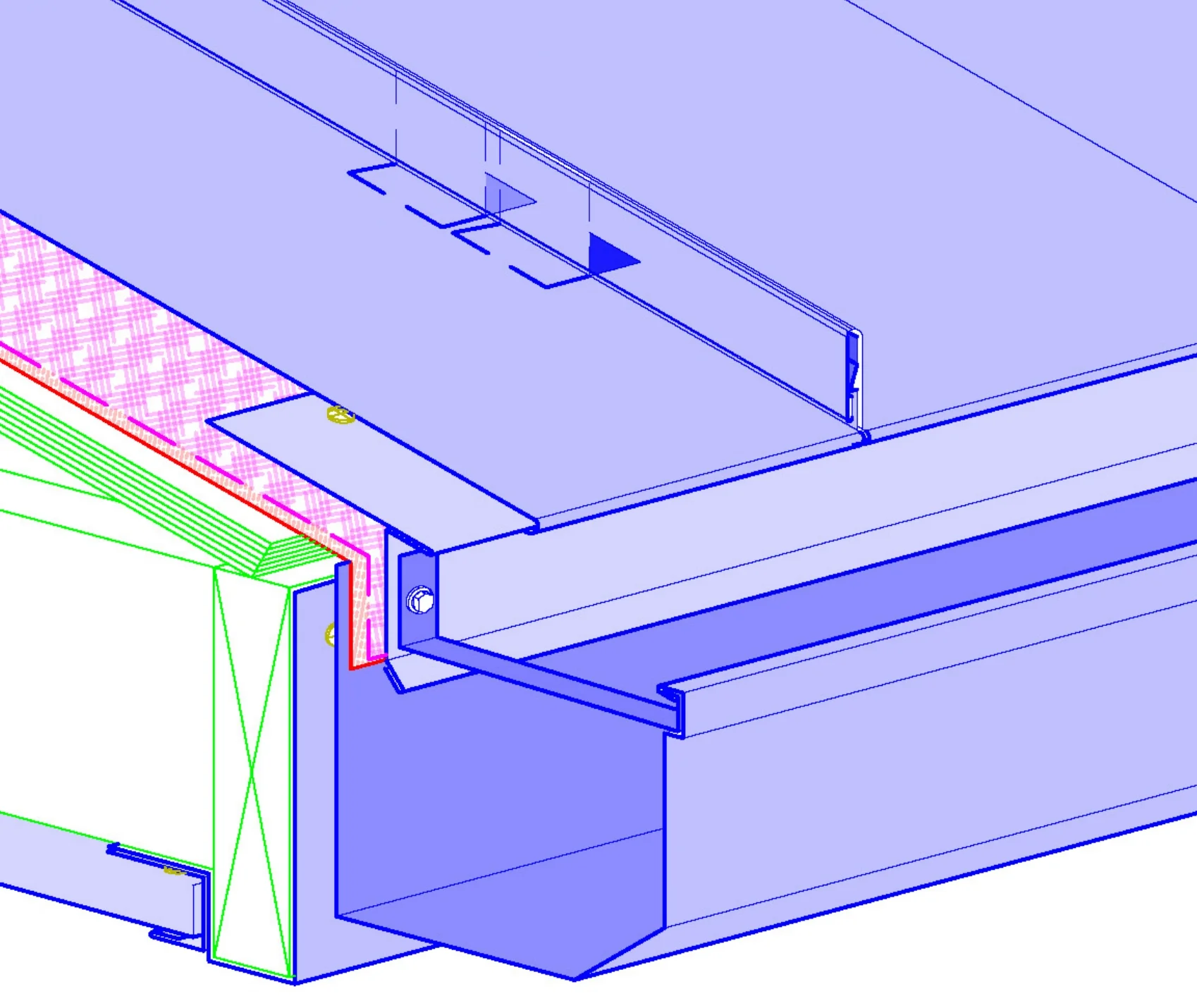 Snaplock Roof Panel — Dalton Building Enclosures
