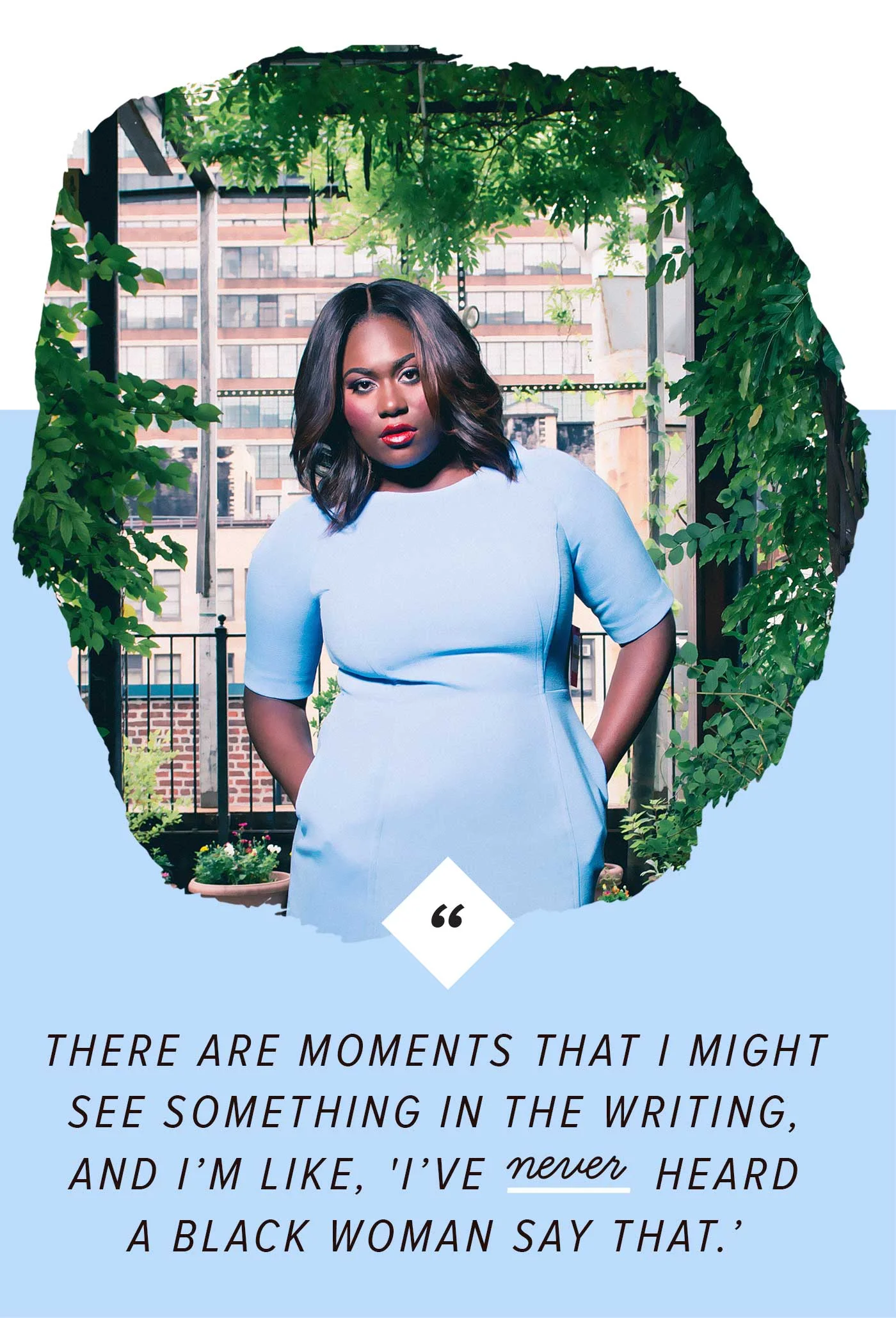 Danielle Brooks Feature — Bustle Brag