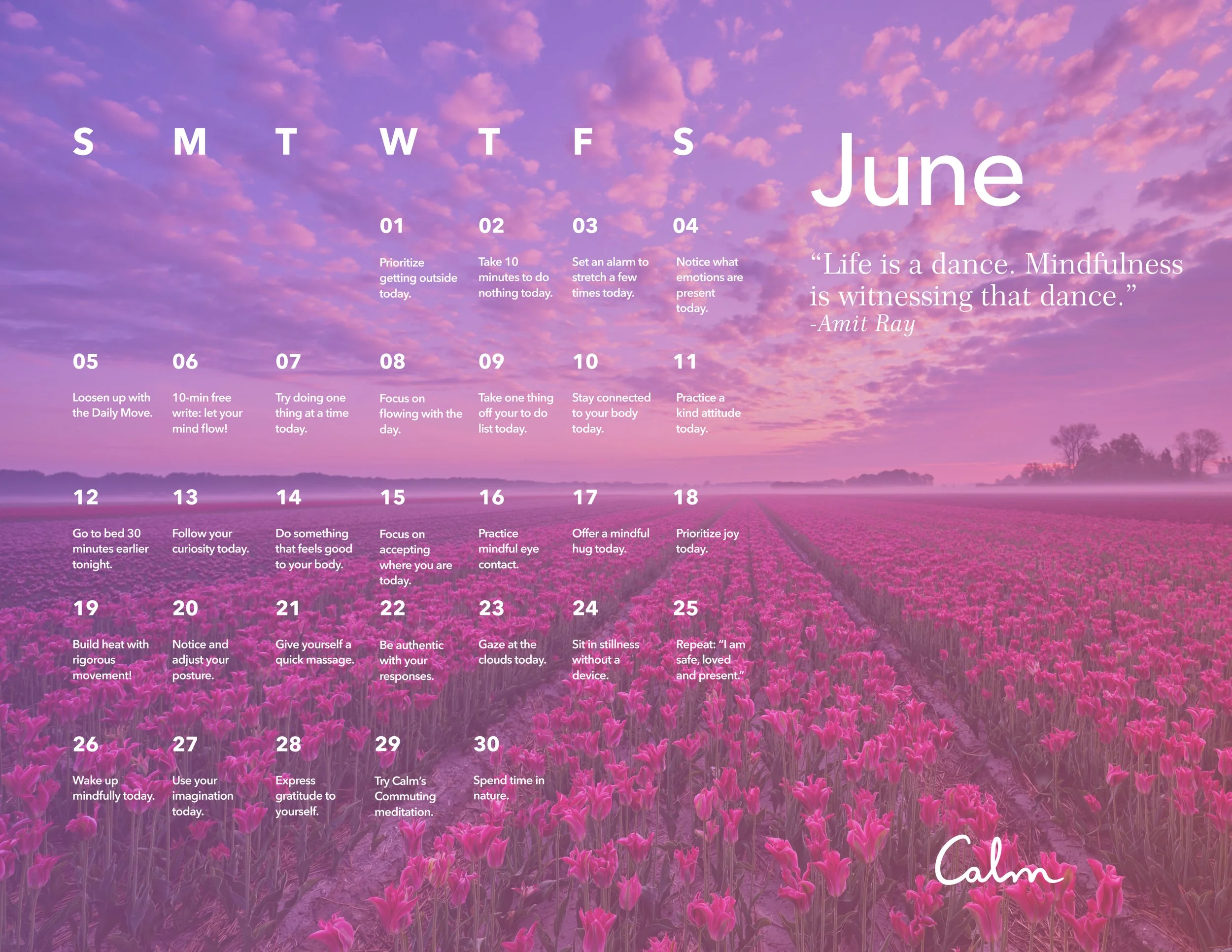 Calendar 2022 June