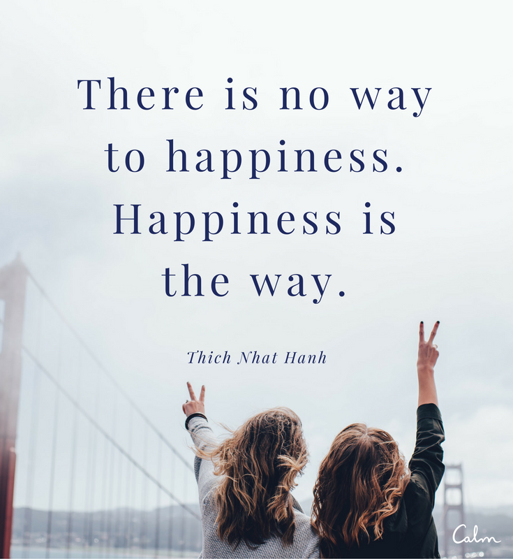 7 principles of happiness — Calm Blog