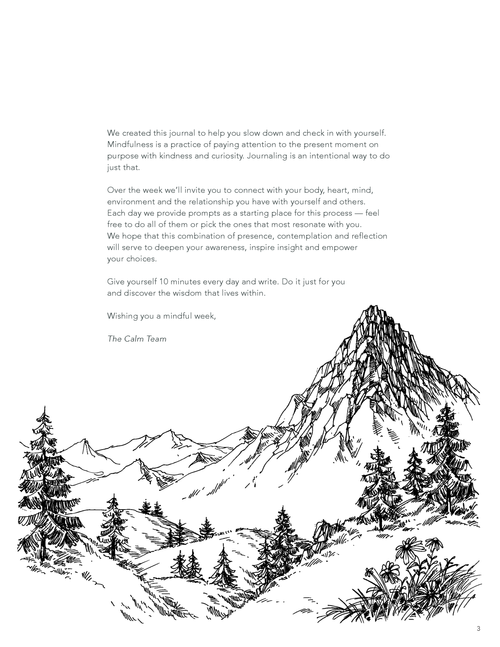 Calm Mindfulness Journal — Calm Blog