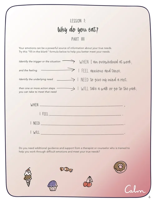 Mindful Eating Journal — Calm Blog