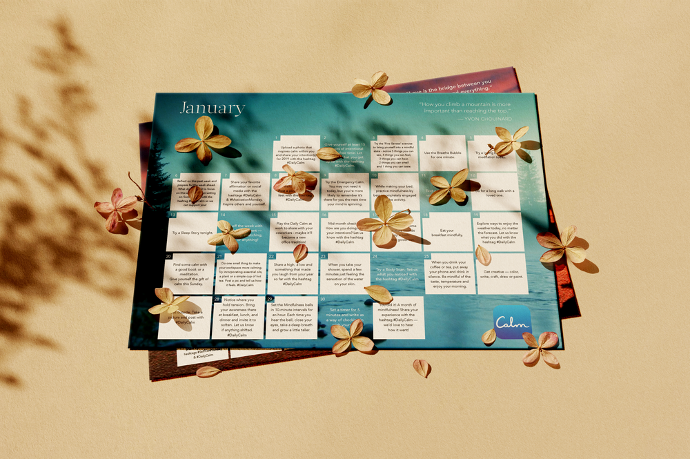 2019 Daily Calm Calendar — Calm Blog