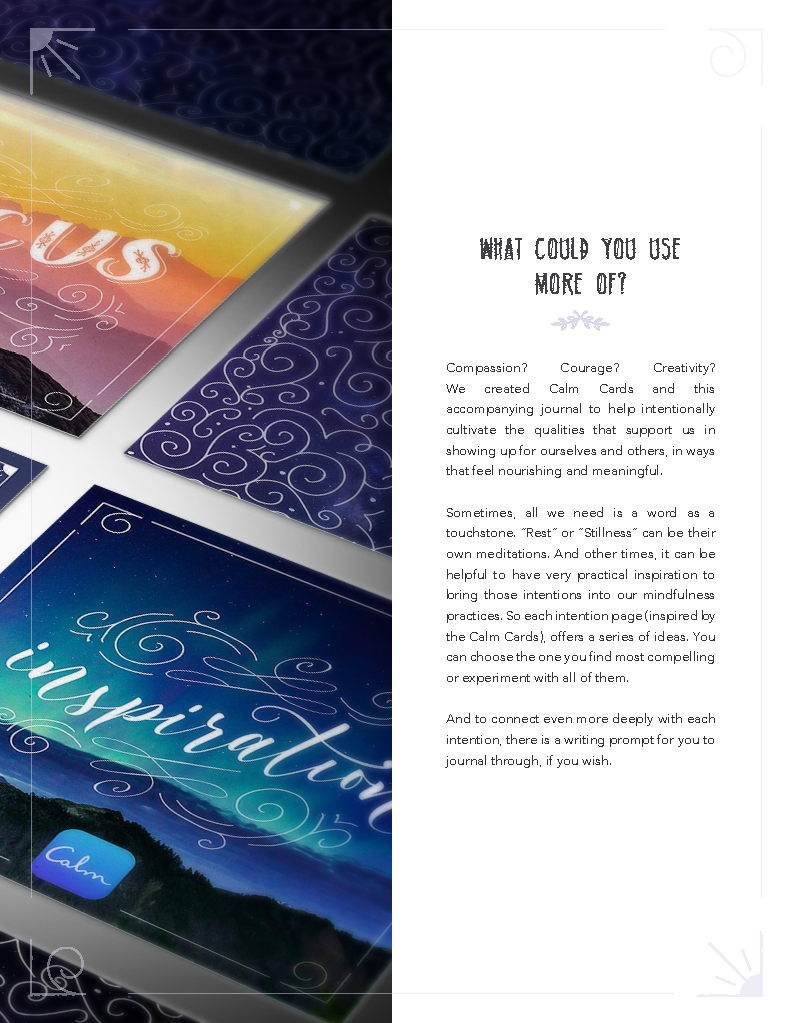 Calm Intentions — Calm Blog