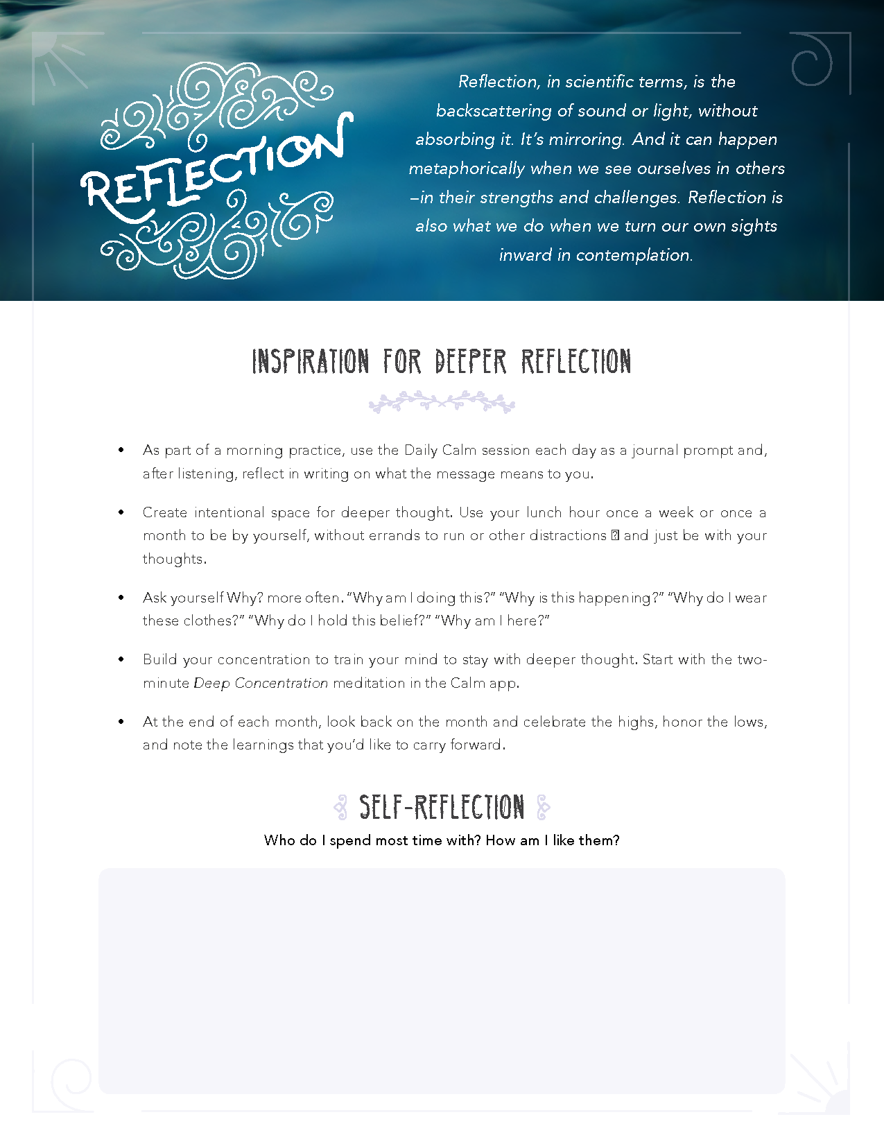 Calm Intentions — Calm Blog