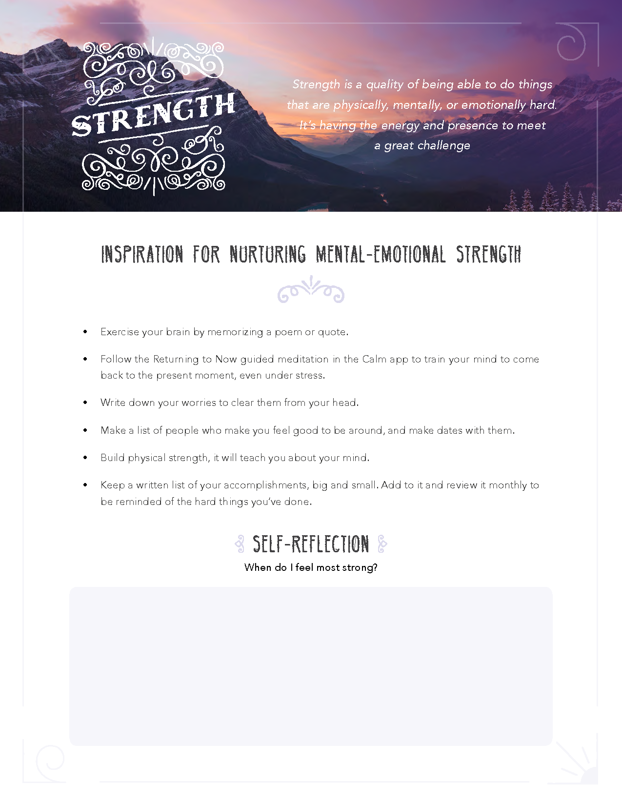 Calm Intentions — Calm Blog