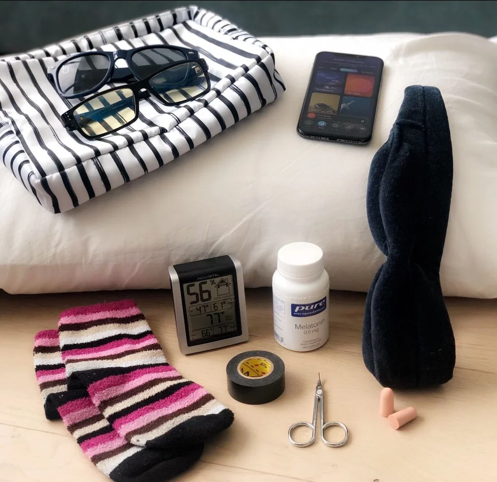 What’s in my “Sleep Travel Kit”? And how to assemble your own — Calm Blog