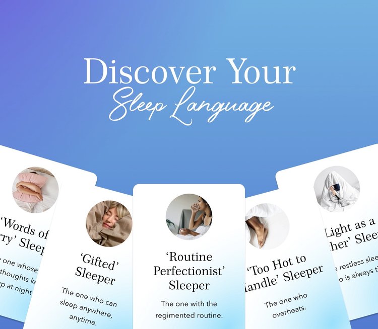 What’s your sleep language? Presenting ‘The 5 Languages of Sleep’ with ...