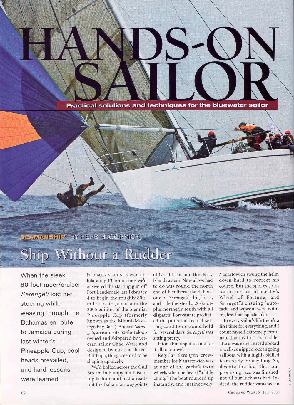 1. Ship Without a Rudder | Santana Sailing School